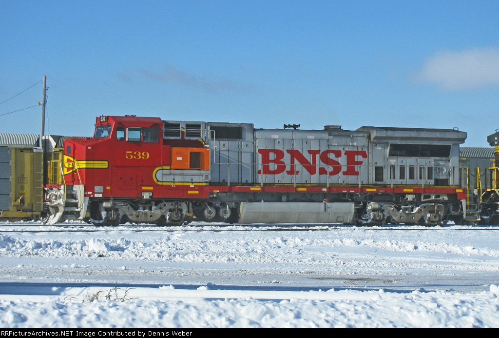 BNSF 539, BNSF's Aurora Sub.